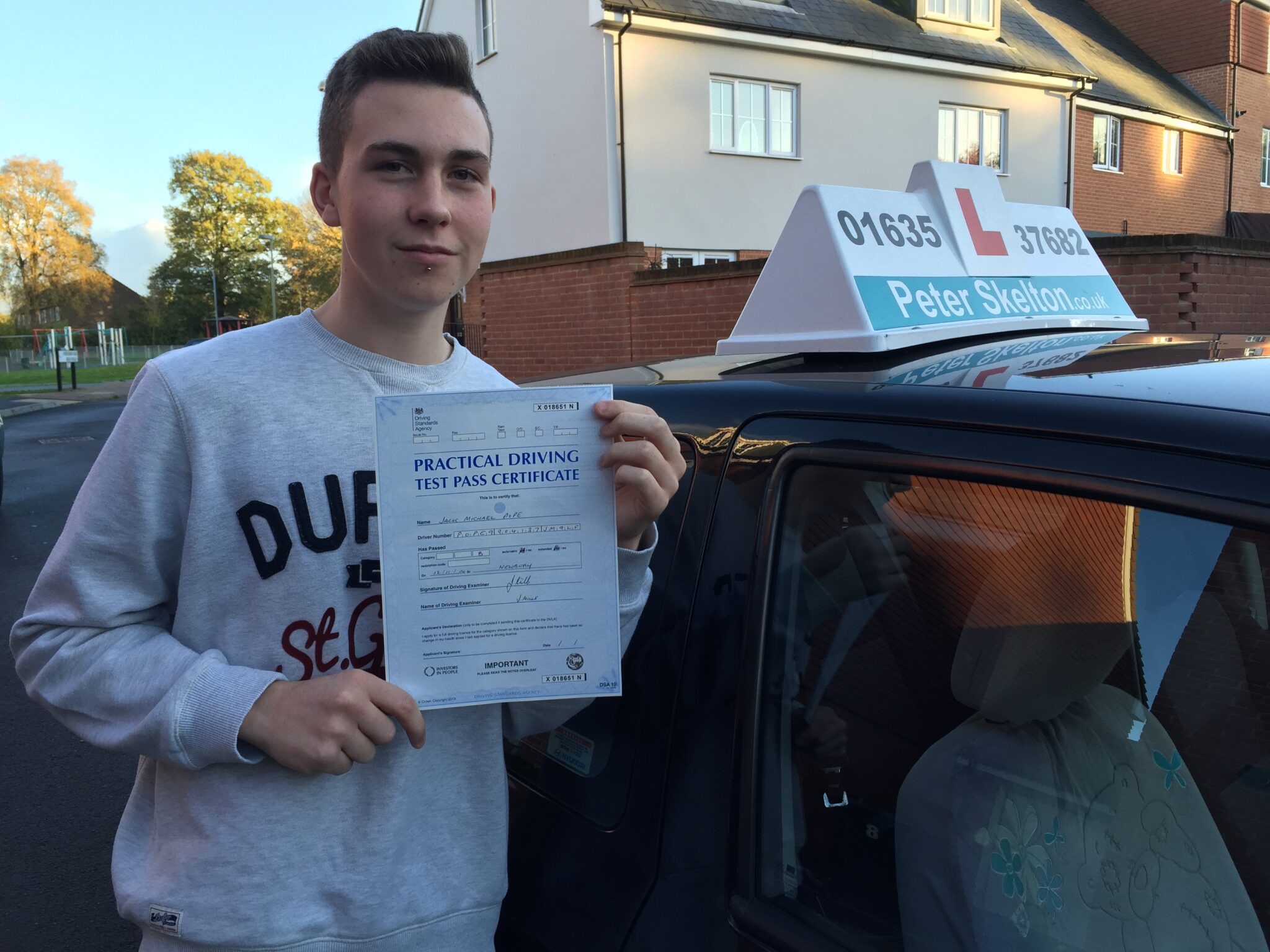 Driving Lessons Newbury- Jack Pope – Peter Skelton Driving School